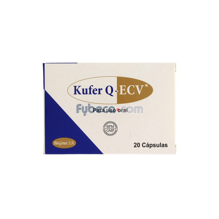 Kufer - Q - Ecv Capsulas C/20 Suelta | Fybeca