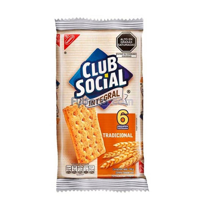 Galleta Club Social Integral 26 G Unidad | Fybeca