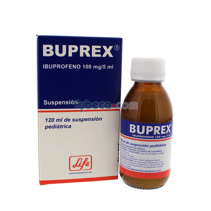 Buprex Jarabe 100 Mg / 5 Ml 120 Ml | Fybeca