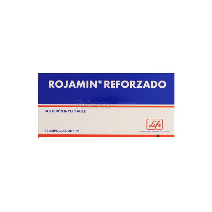 Rojamin-Vitaminas Amps. Reforzado C/10 X 1 Ml. Suelta | Fybeca