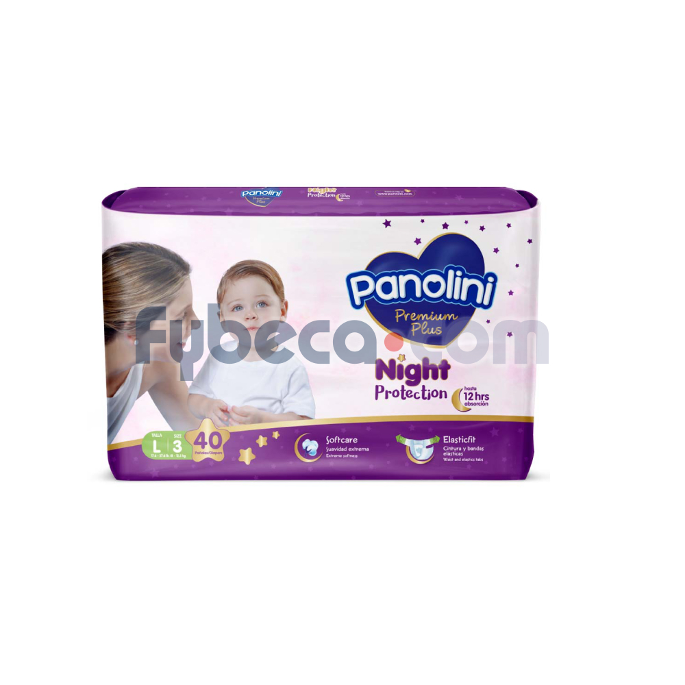 Pañales Premium Plus L 40 Unidades | Fybeca