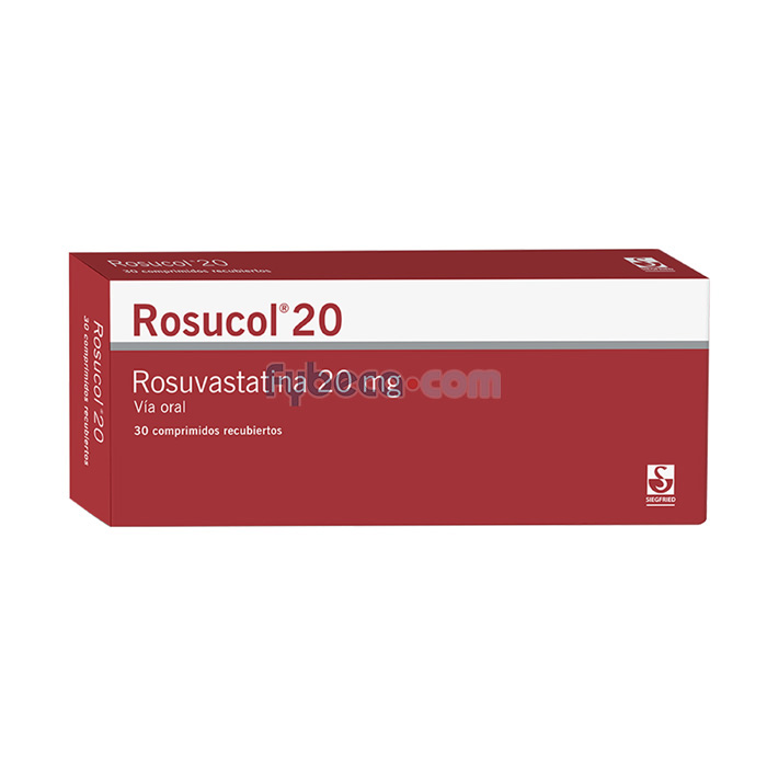 Rosucol 20 Mg Unidad | Fybeca