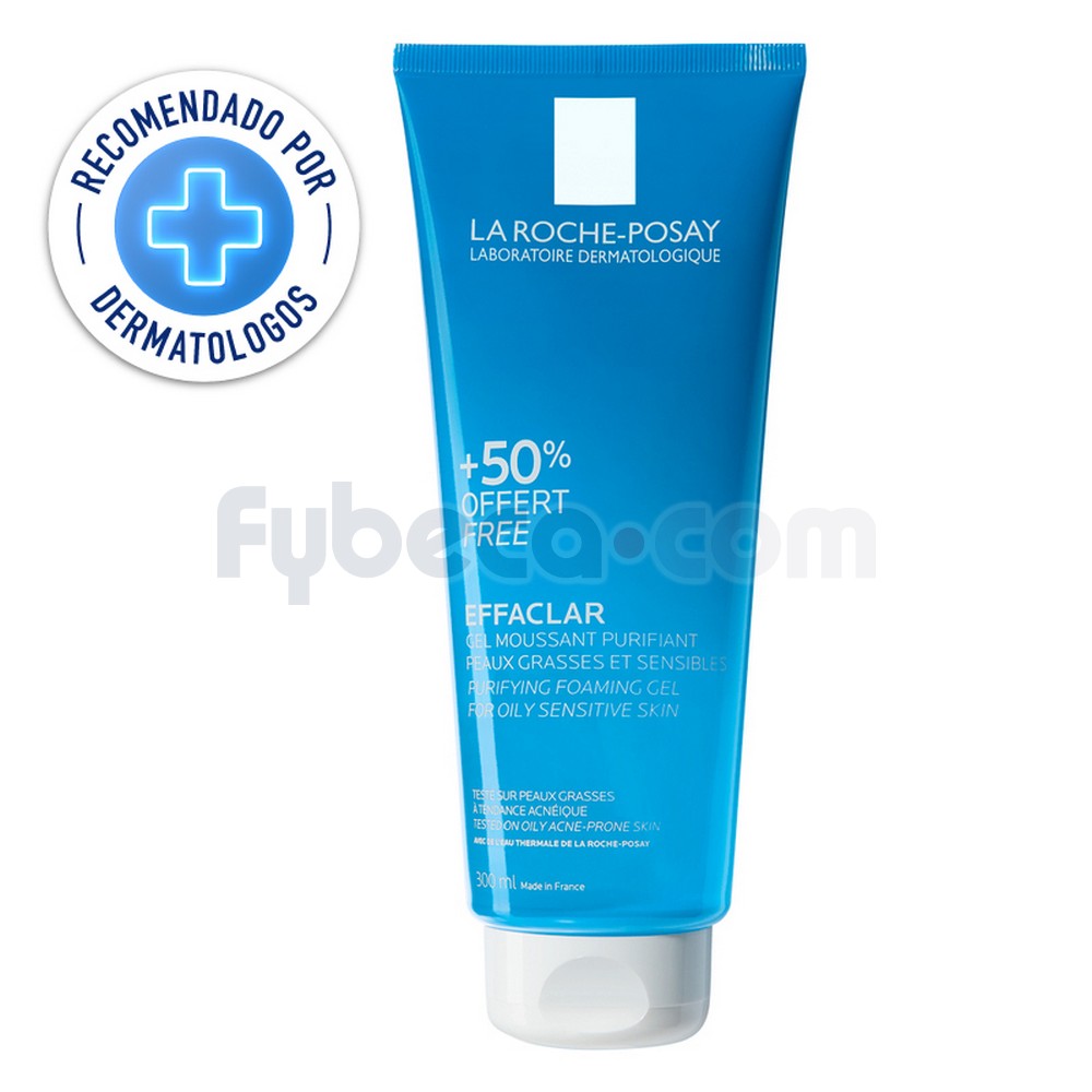 Gel Limpiador Effaclar Purificante 300 Ml Unidad | Fybeca