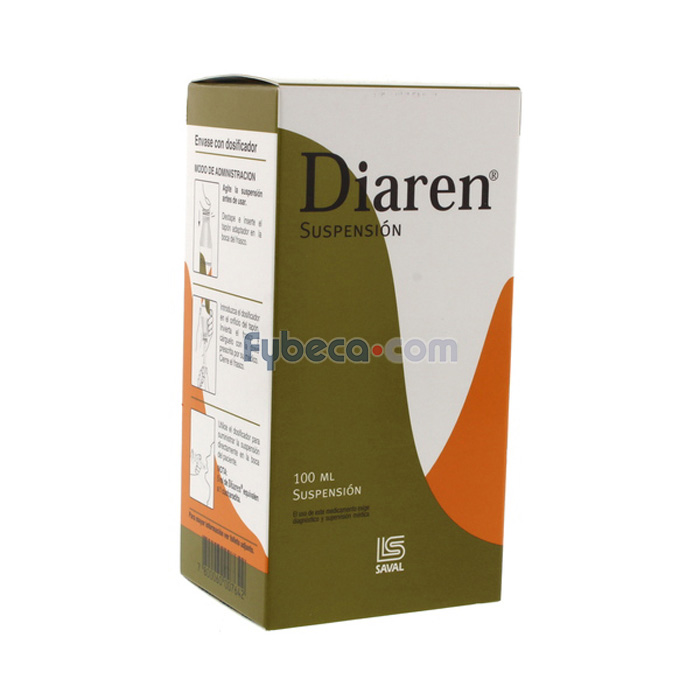 Diaren Susp. F/100 Ml. | Fybeca