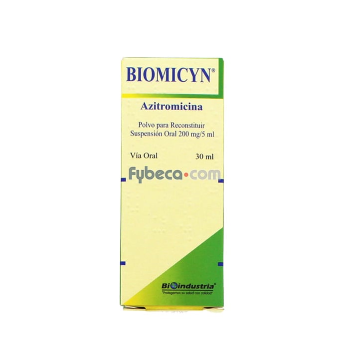Biomicyn Suspension 200Mg-5Ml F/30Ml | Fybeca