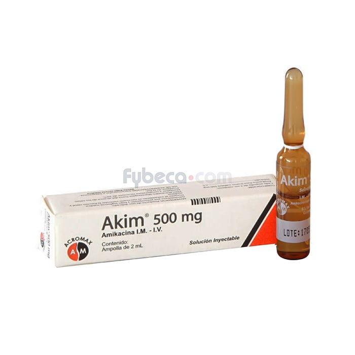 Akim Amp. X 2Cc. 500 Mg | Fybeca