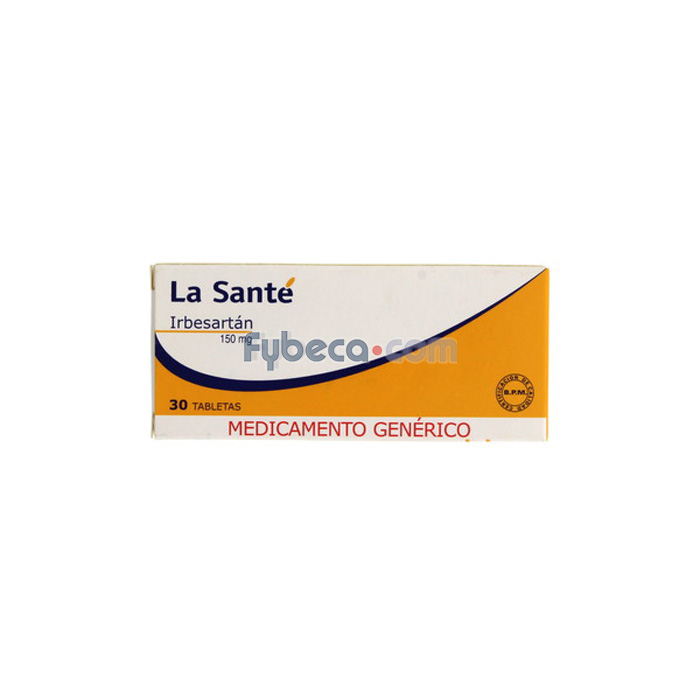 Irbesartan (La Sante) Tabs. 150Mg C/30 Suelta | Fybeca