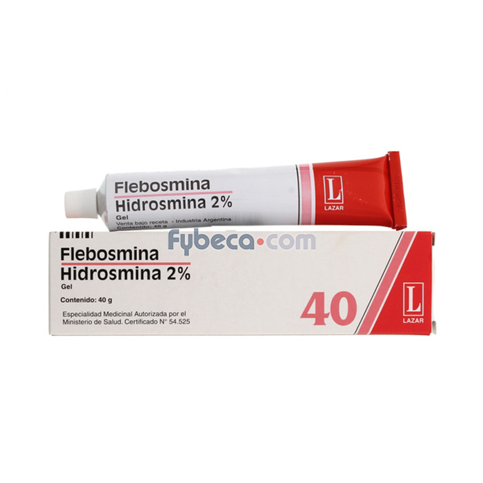 Flebosmina Gel Hidrosmina 2% 40 Gr | Fybeca