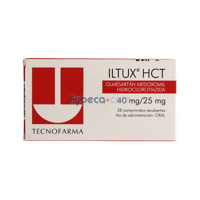 Iltux Hct Comp.40/25Mg. C/28 Suelta | Fybeca