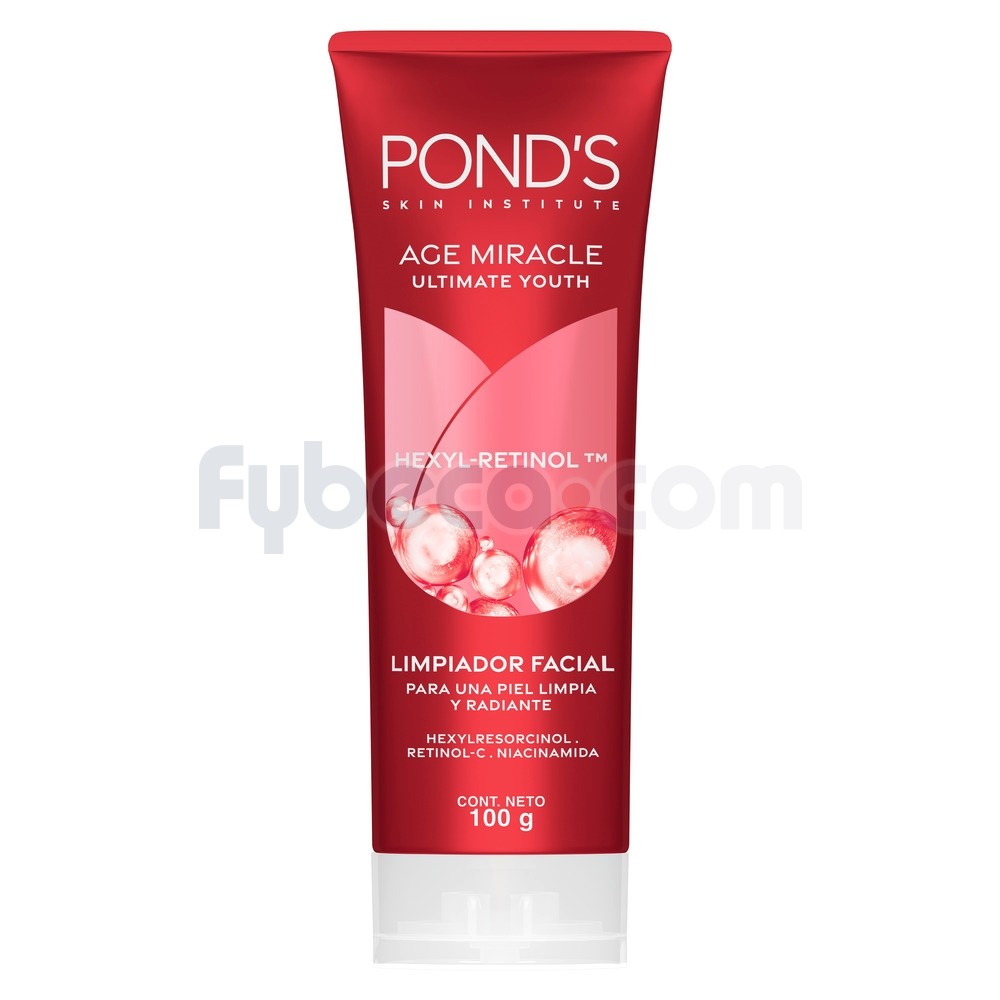 Ponds Age Miracle Lim Facial Foam 6X100G | Fybeca