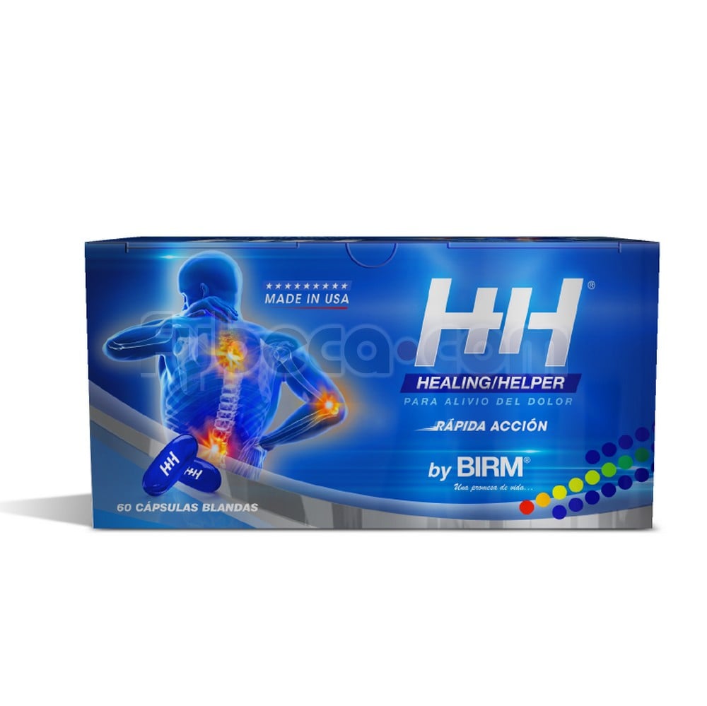 Hh Healing Helper By Birm Softgels Frasco/60 | Fybeca