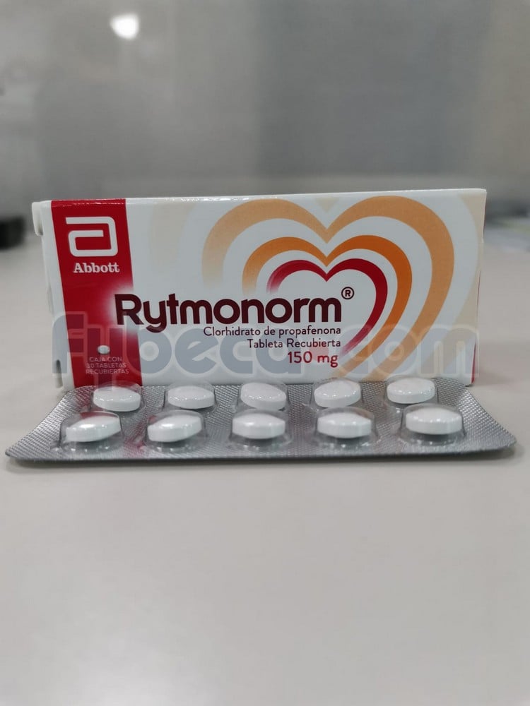 Rytmonorm Tabs Recub 150 Mg C/30 | Fybeca