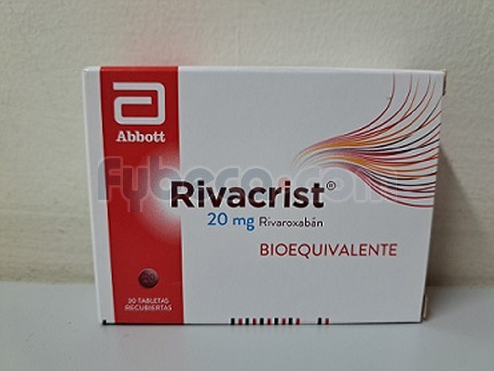 Rivacrist 20Mg C/30 Tabs | Fybeca