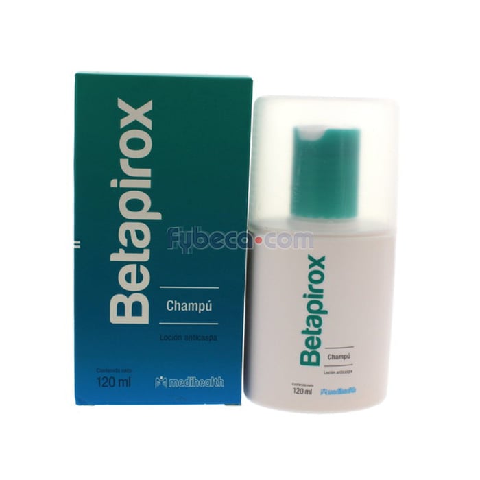 Shampoo Medicado Betapirox Shampoo F/120 Ml | Fybeca