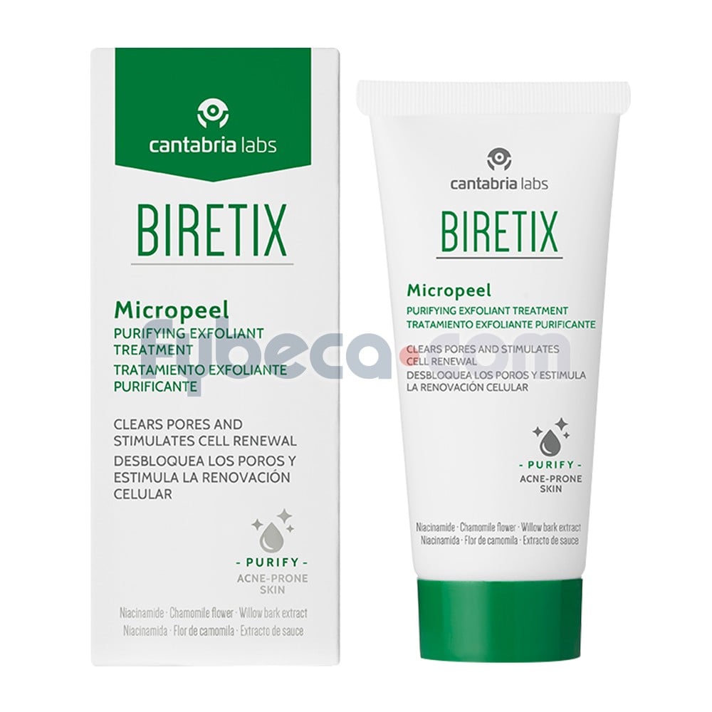 Biretix Micropeel Tubo 50 Ml | Fybeca