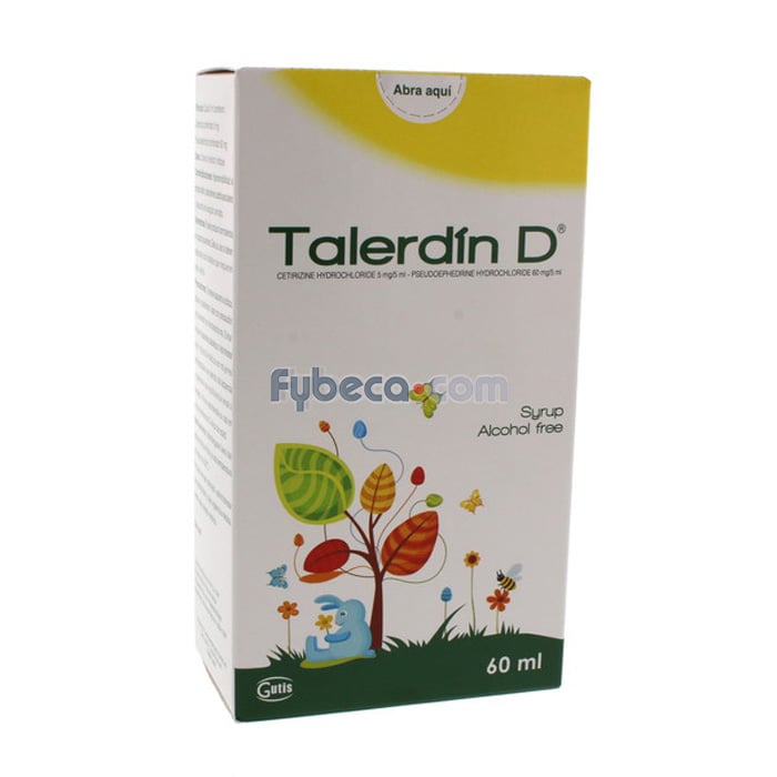 Talerdin - D Jbe. F/60 Ml. | Fybeca