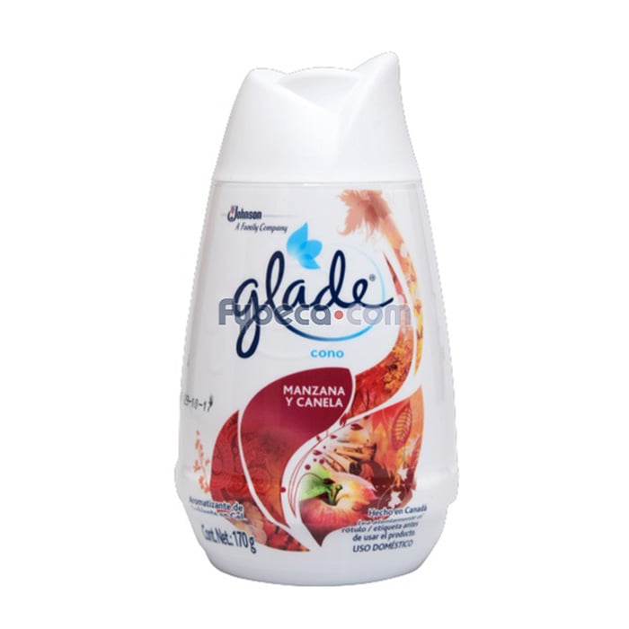 Ambientador Glade Cono Manzana Y Canela 170 G Unidad | Fybeca