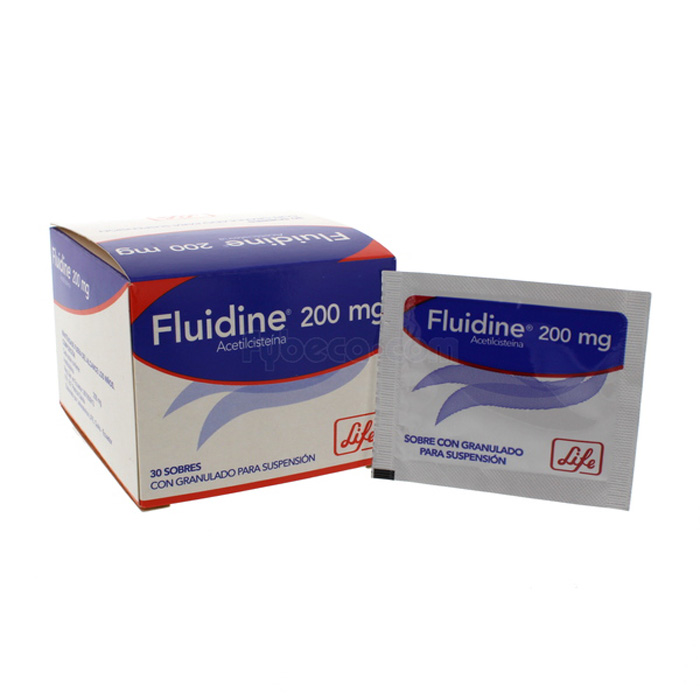 Fluidine 200 Mg Sobres C/30 Suelta | Fybeca