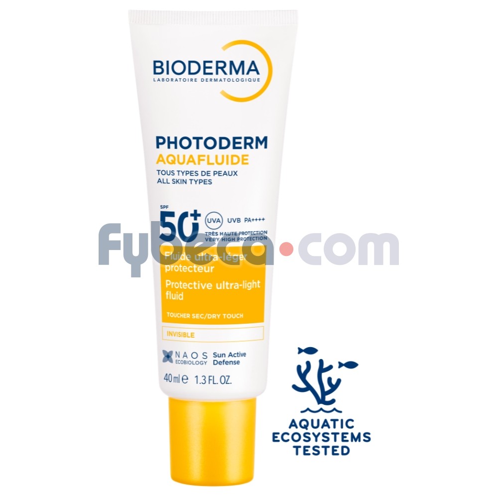 Protector Solar Bioderma Max Aquafluid Neutro - Fybeca