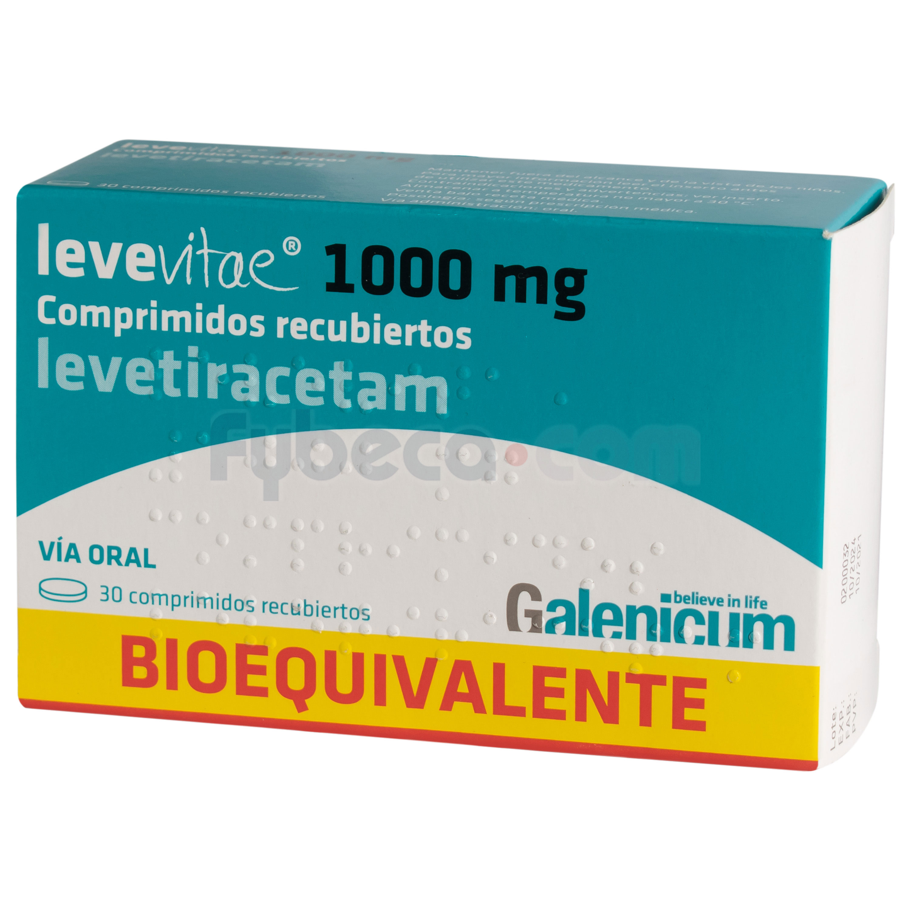 Levevitae 1000 Mg Comp C/ 30 Suelta | Fybeca