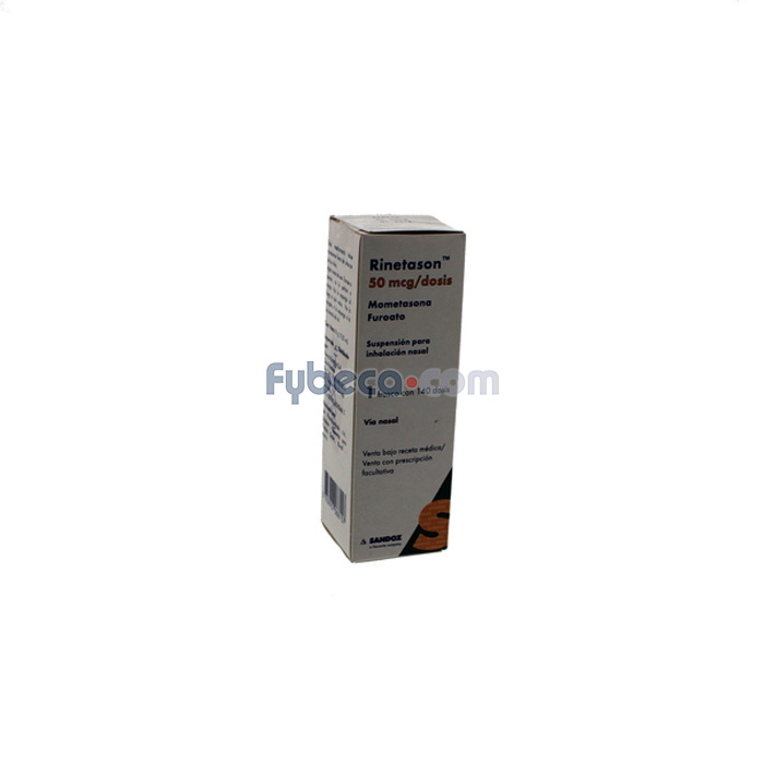 Rinetason Spray Nasal 50Mcg F/140 Dosis | Fybeca