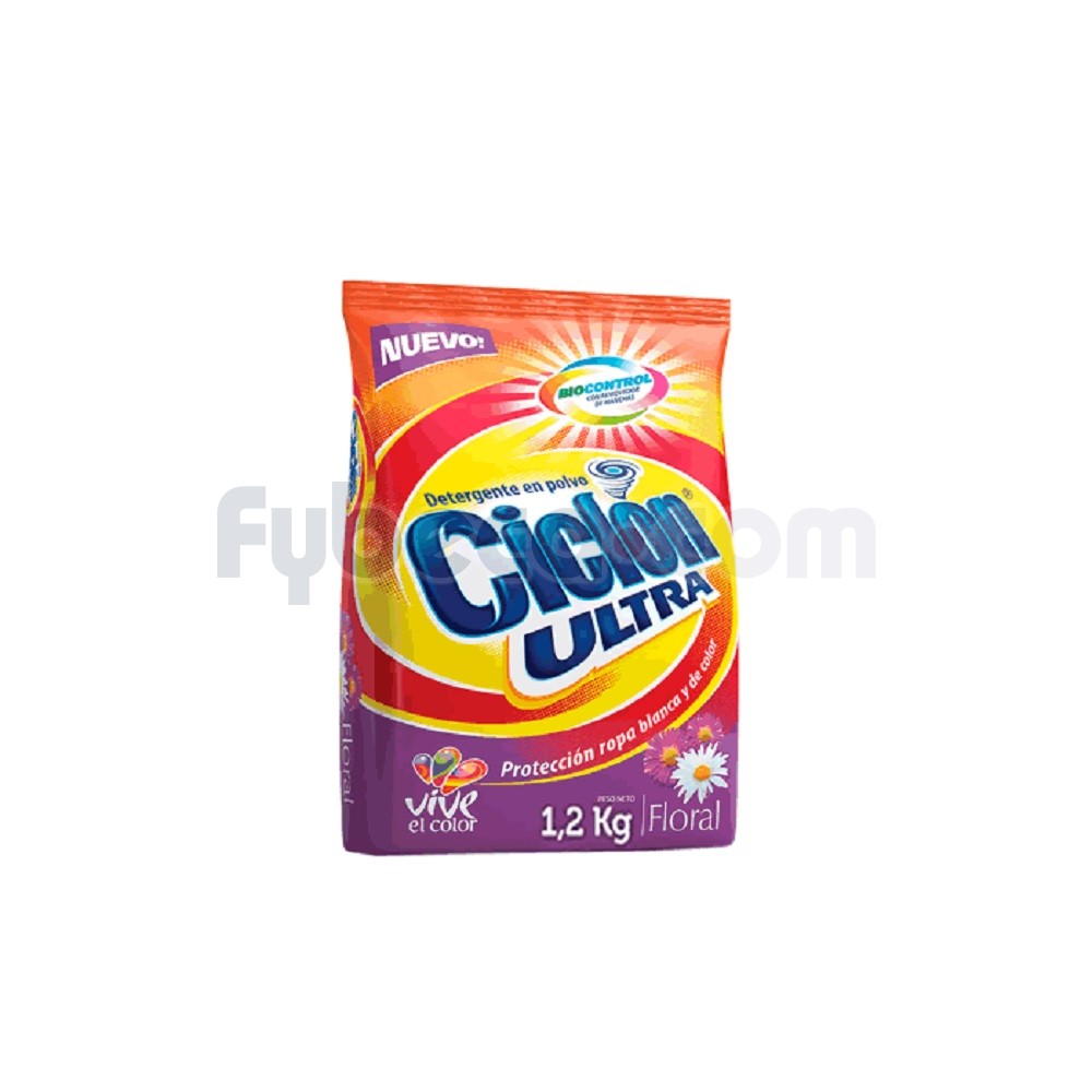 Ciclon Polvo Xpower Floral 1.2Kg | Fybeca