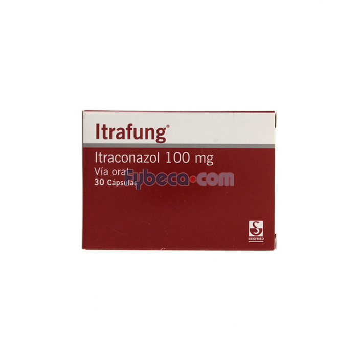 Itrafung Caps. 100 Mg. C/30 Suelta | Fybeca