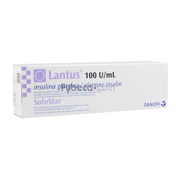 Lantus Solostar 100 Ui 3 Ml Unidad | Fybeca