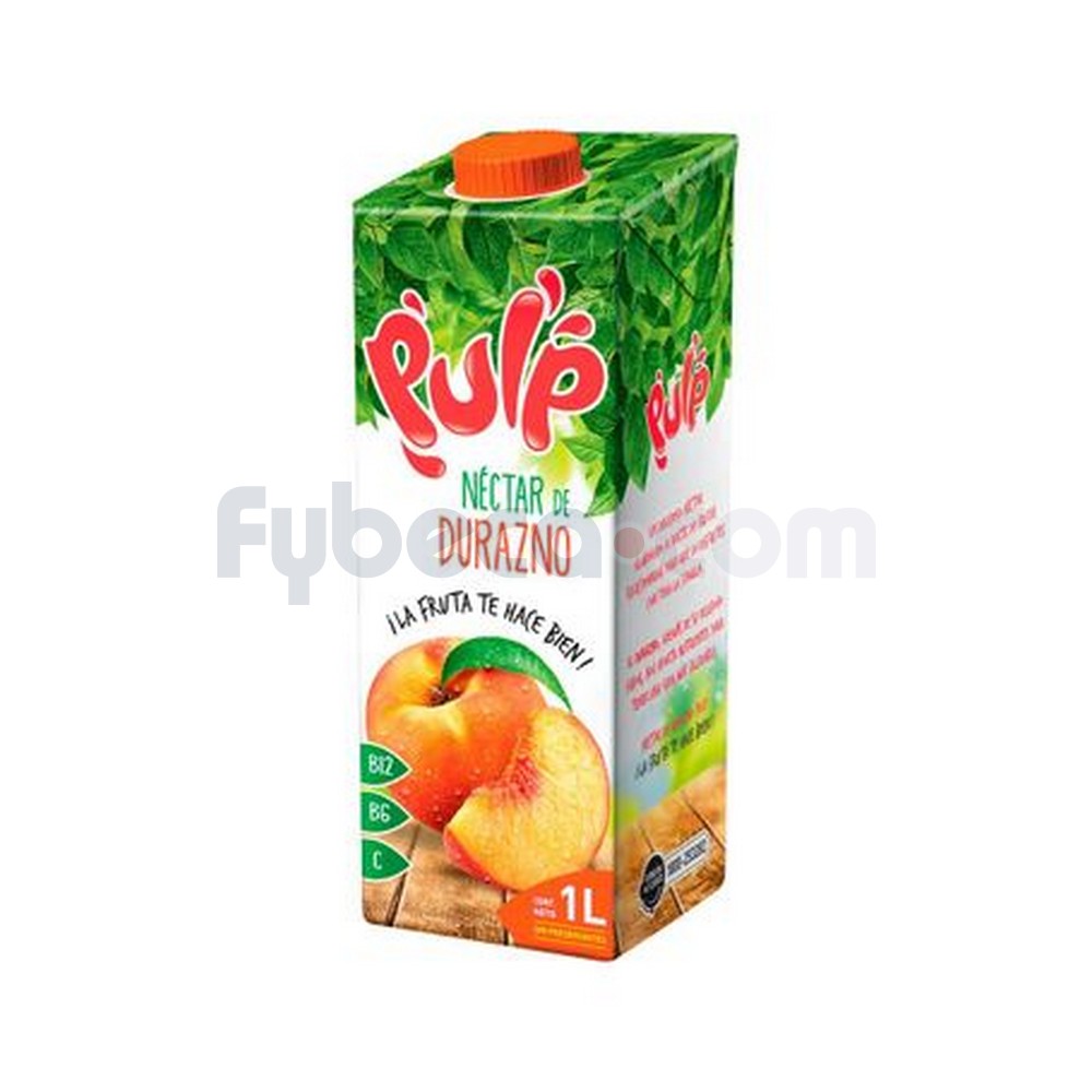 Jugo Nectar Pulp Tpk Durazno 1000 Ml | Fybeca