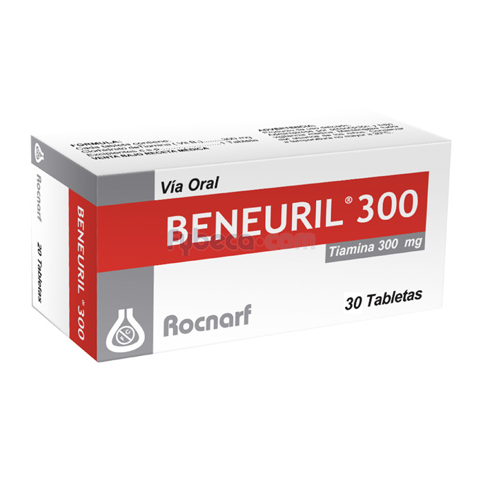 Beneuril 300 mg Tabletas por Unidad | Fybeca