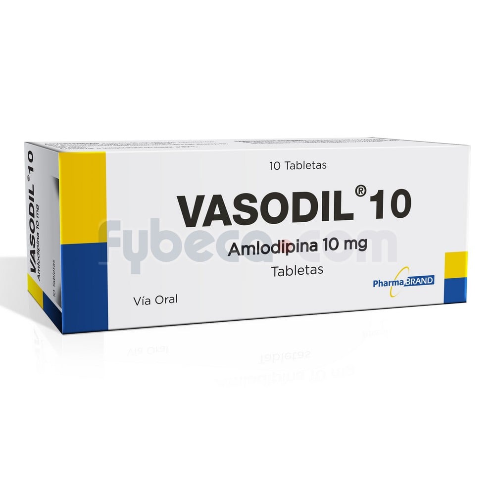 Vasodil Tabs 10Mg C/10 Suelta | Fybeca