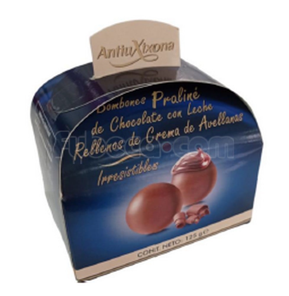 Chocolate Antiu Xixona Bombon De Leche 125G | Fybeca