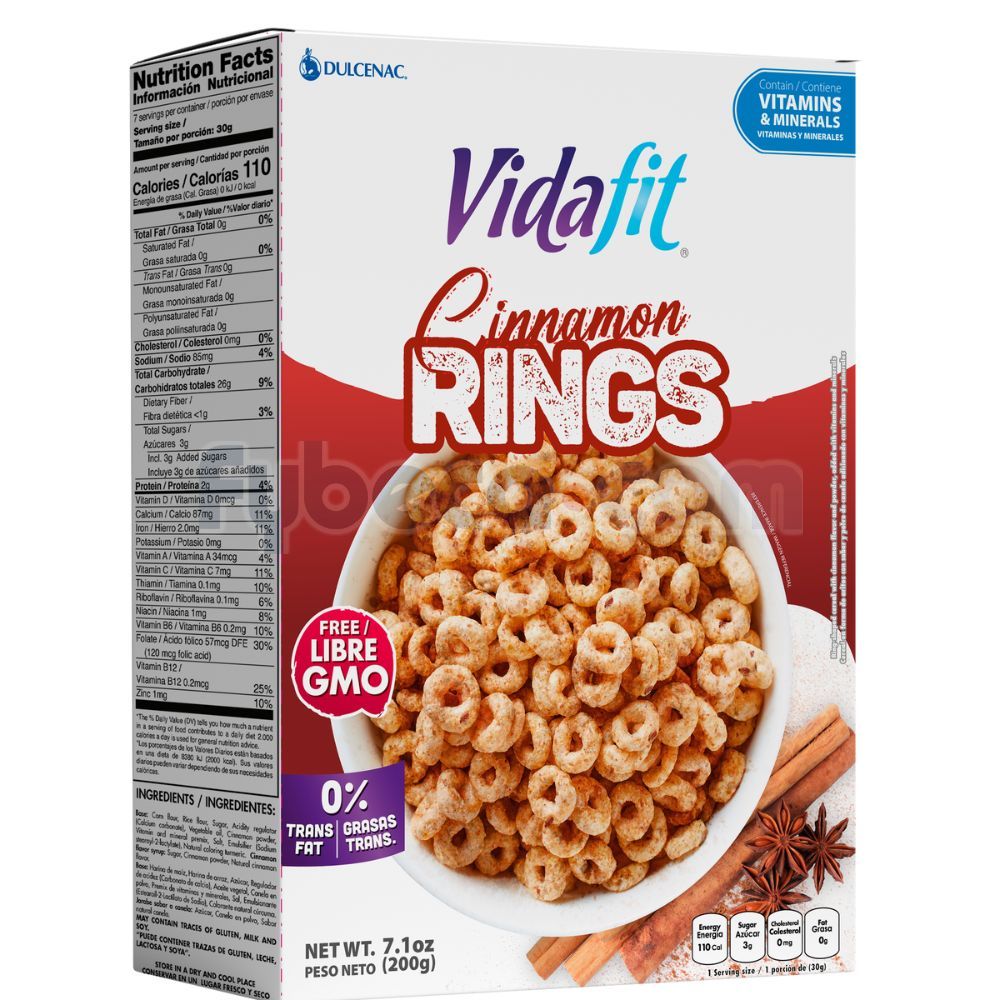Cereal Cinnamon Rings 200 G | Fybeca