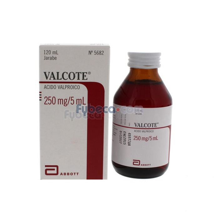 Valcote Jarabe 250 Mg. F/120 Ml | Fybeca