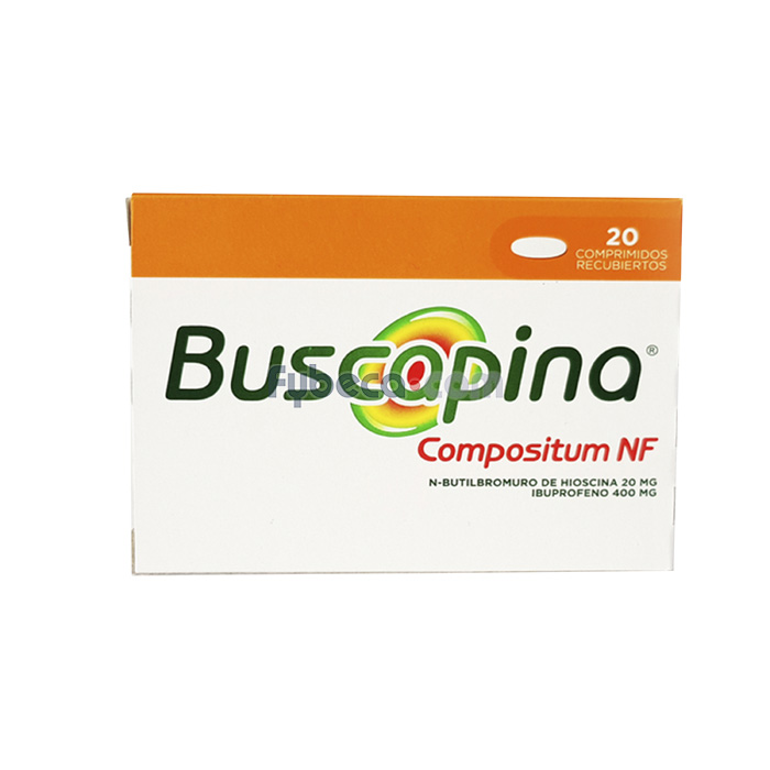 Buscapina Otc Grags. Comp Nf C/20 Suelta | Fybeca