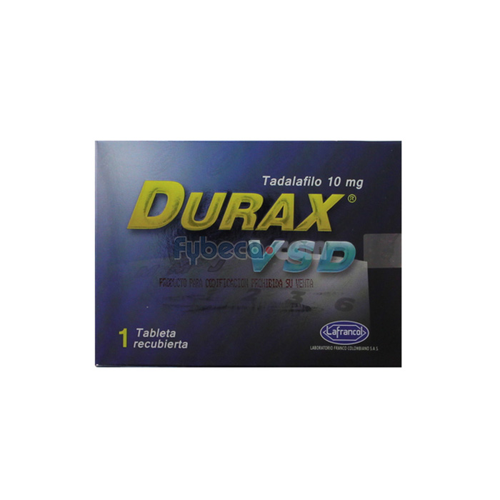 Durax Tab 10 Mg C/1 | Fybeca