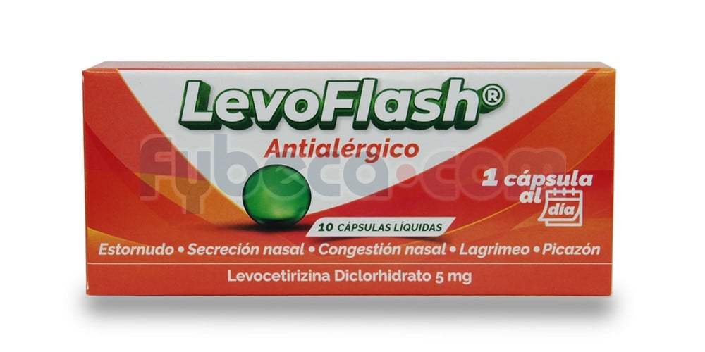 Levoflash Caps Liquidas 5Mg C/10 Suelta | Fybeca