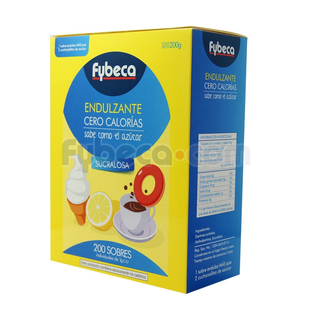 EDULCORANTES FYBECA EDULCORANTES FYBECA X200