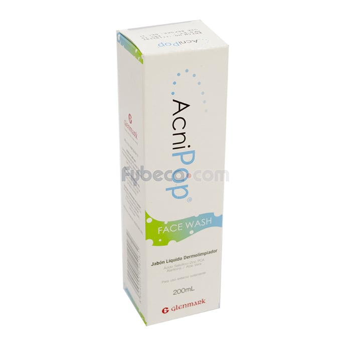 Jabón Líquido Acnipop Face Wash 200 Ml Frasco | Fybeca