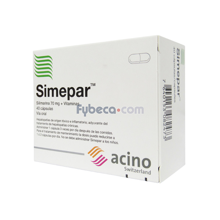 Simepar Caps. C/40 Suelta | Fybeca