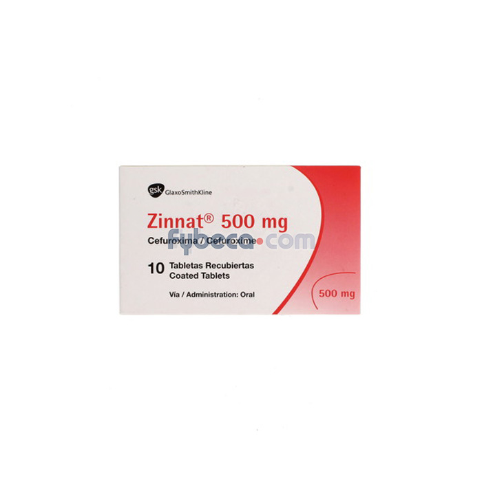 Zinnat Tabs. 500 Mg. C/10 Suelta | Fybeca