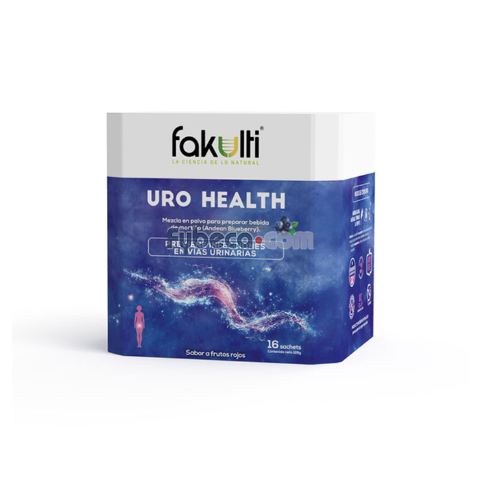 Uro Health Fakulti 160G Caja X 16 Sachets | Fybeca