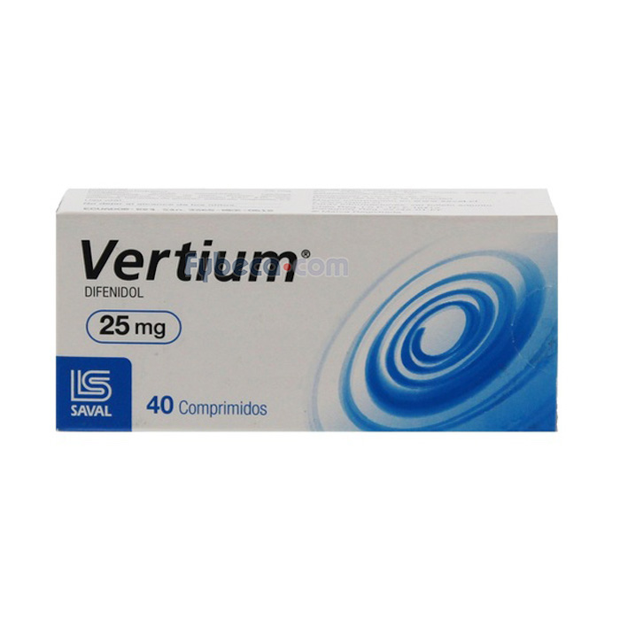 Vertium Comprimidos 25Mg C/40 Suelta | Fybeca