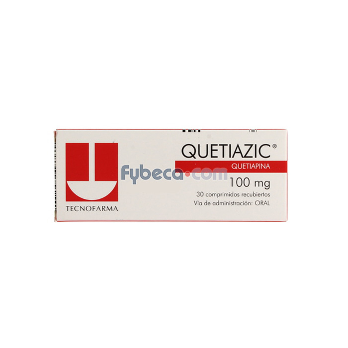 Quetiazic Comp. 100 Mg C/30 Suelta | Fybeca