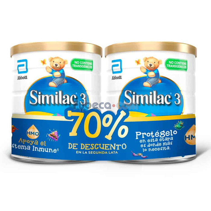 Leche Similac 3 Hmo Abbott 850 G Tarro | Fybeca