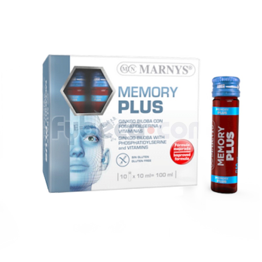 Viales Marnys Memory Plus X 10 | Fybeca