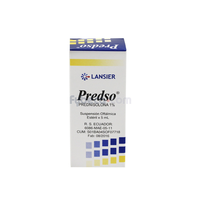 Predso Suspension Oftalmica 1% Gotero F/5Ml | Fybeca
