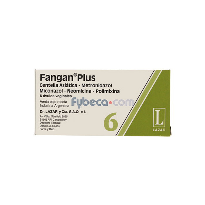 Óvulos Fangan Plus Lazar Caja | Fybeca