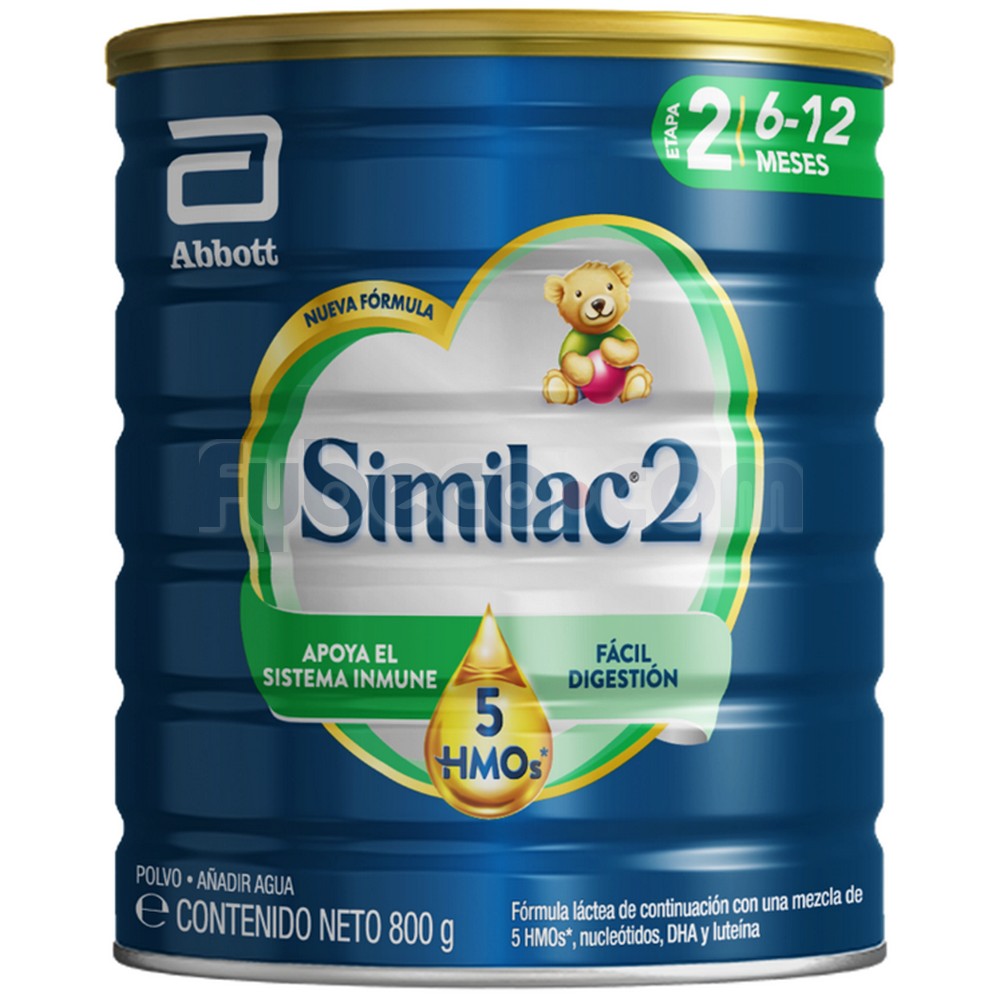 Similac 2 Cinco Hmo 800 Gr | Fybeca