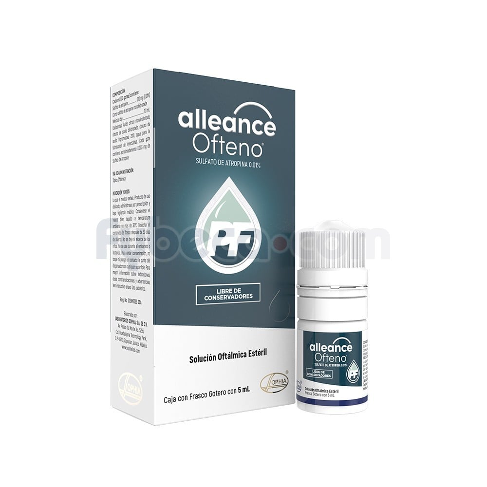Alleance Ofteno Sol Oft 0.1Mg Frasco/5ml | Fybeca